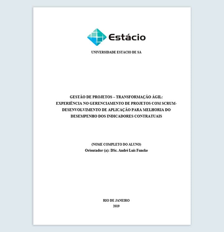 Plano do Projeto Final em Engenharia