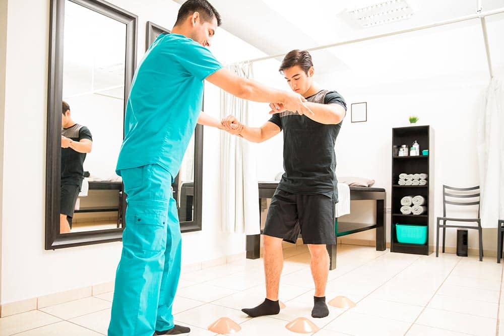Treinamento proprioceptivo na recuperação do atleta